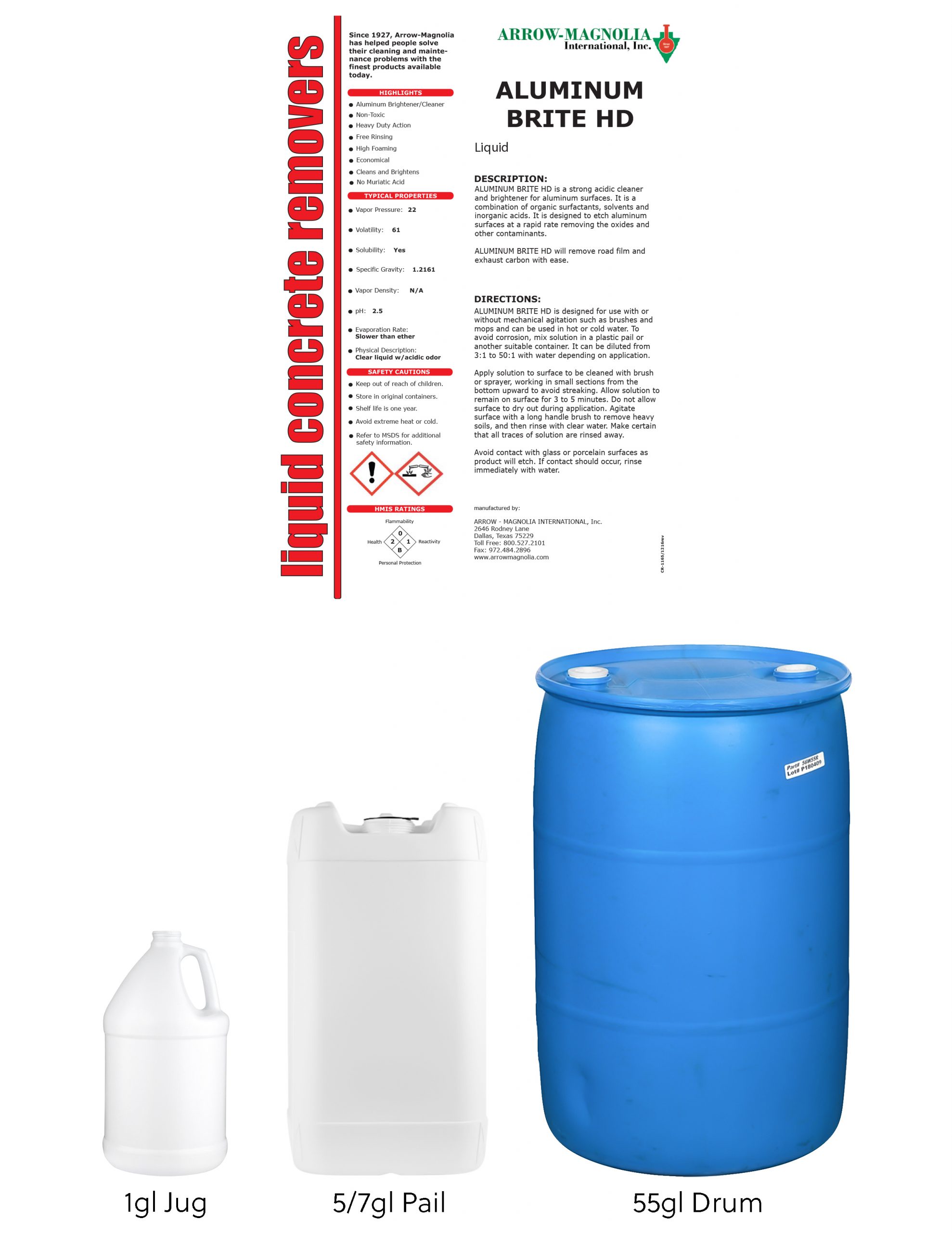 ALUMINUM BRITE - Arrow Magnolia