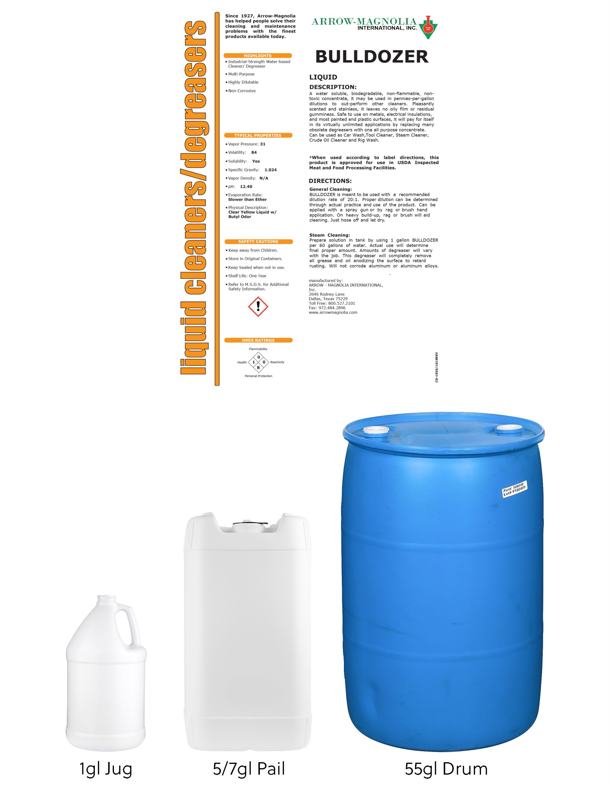 BULLDOZER - Arrow Magnolia