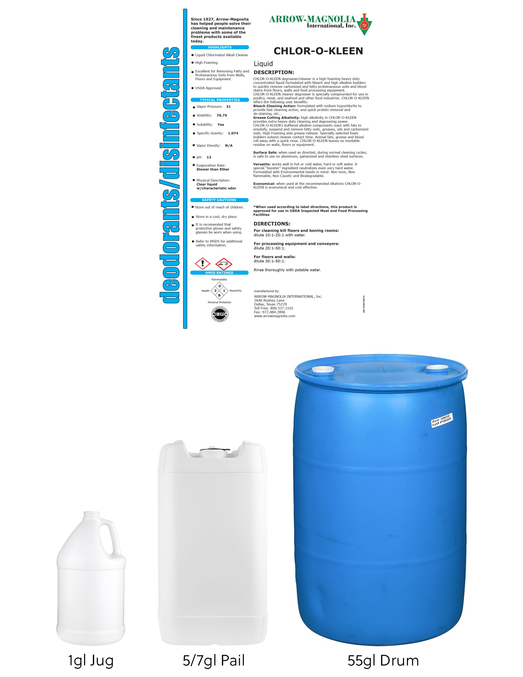 CHLOR-O-KLEEN - Arrow Magnolia
